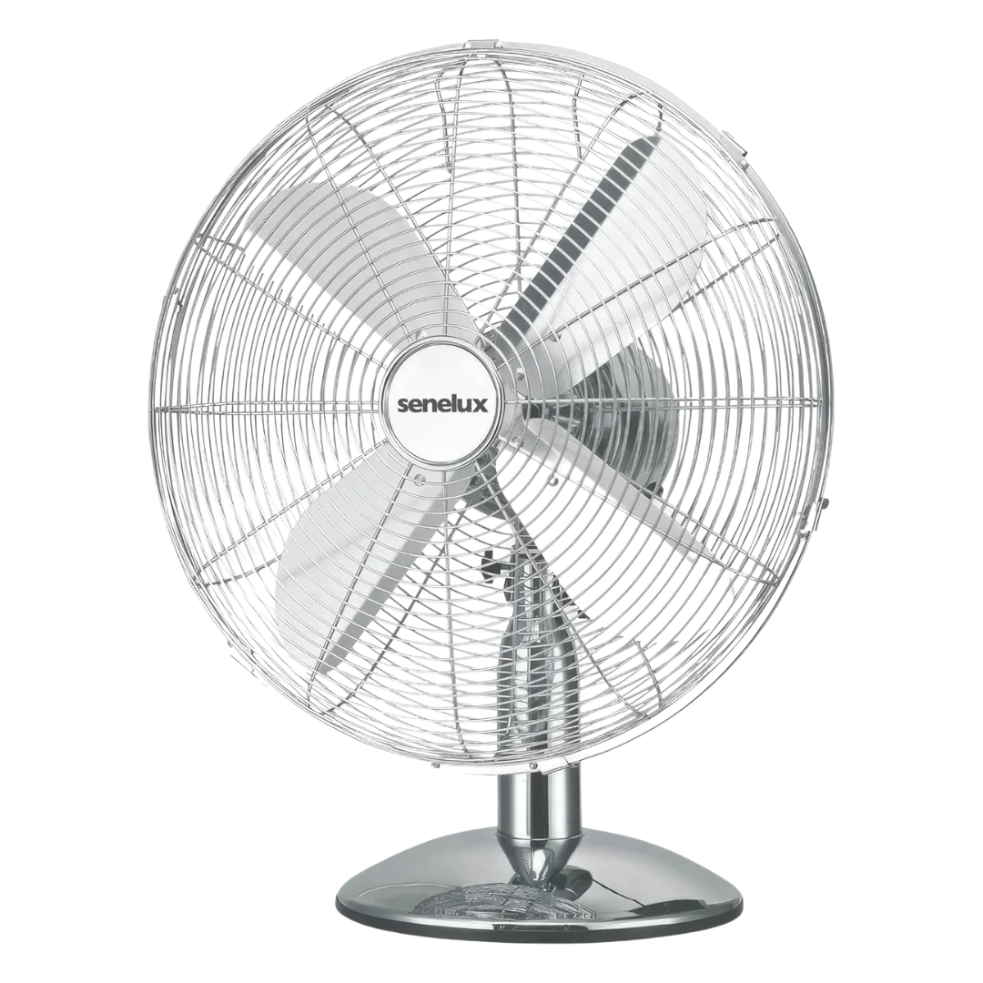 Senelux 12 Metal Compact Desk Fan